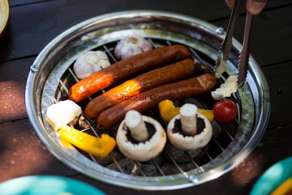 Настільний мангал "Великий компакт" | ZuzikBBQ